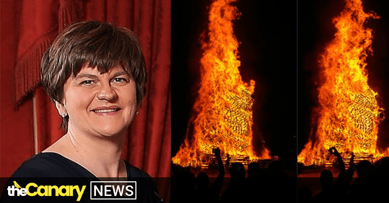 The DUP claims its 'British identity is being eroded' over a bonfire ...