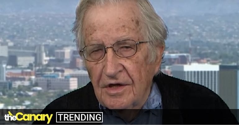 Chomsky gives a masterclass on what happens when the US backs ‘state ...