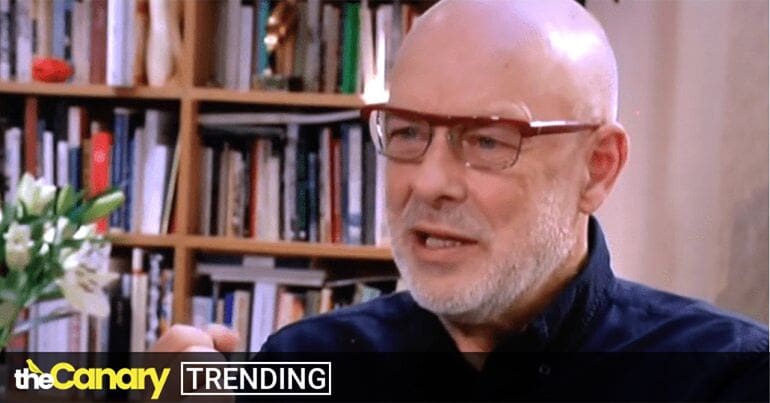 Brian Eno unapologetically slams the media campaign to destroy Corbyn ...