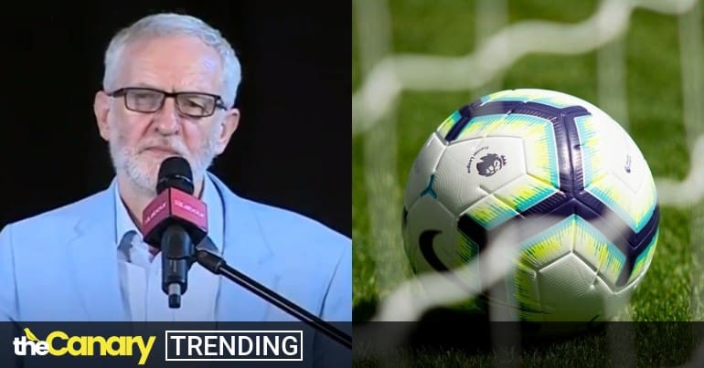 Corbyn renews the call to bring football back to the people and it's ...
