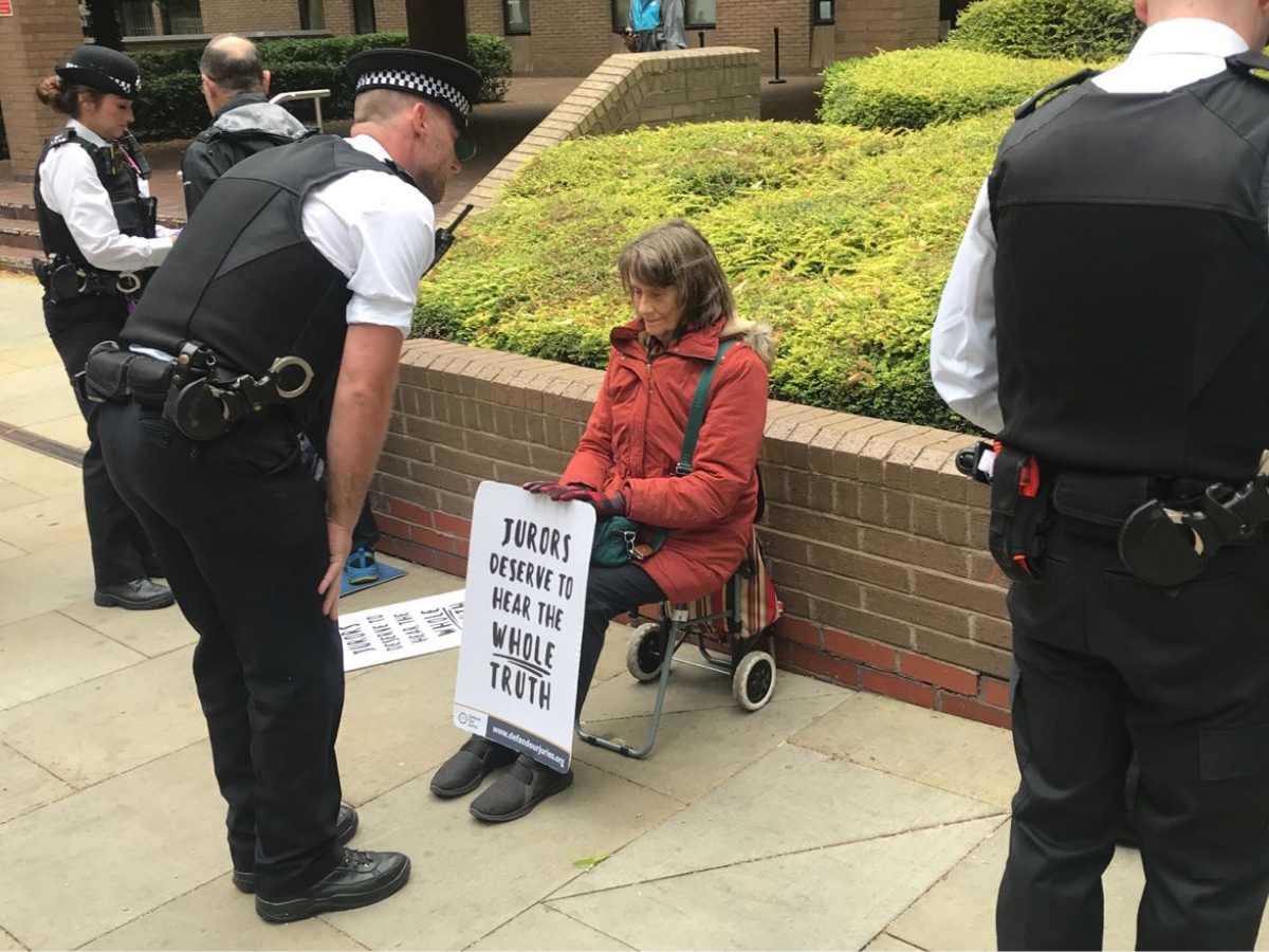 Police just arrested 11 people on the orders of a judge for HOLDING ...