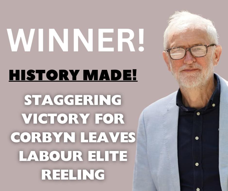 HISTORY MADE! Staggering Corbyn victory leaves establishment REELING ...