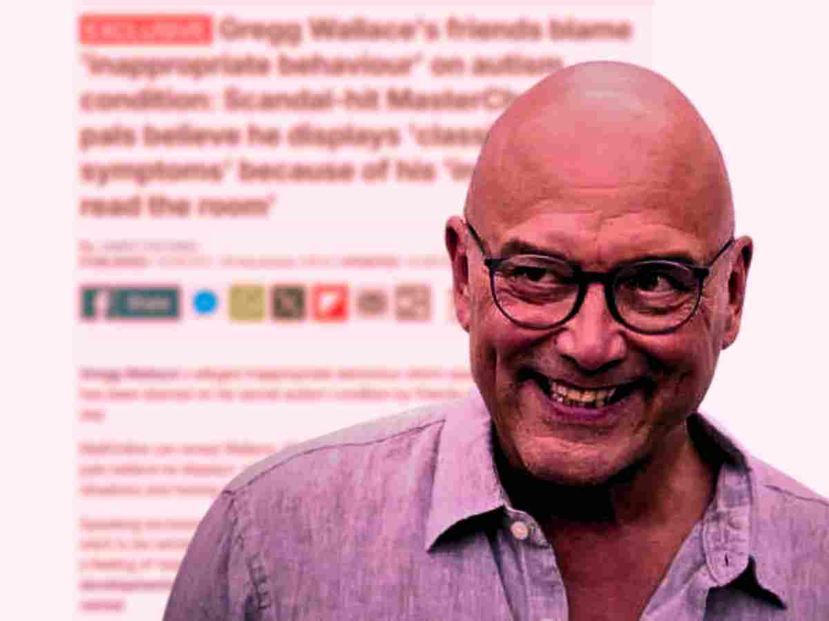 Daily Mail excusing away Gregg Wallace's predatory behaviour is the tip ...