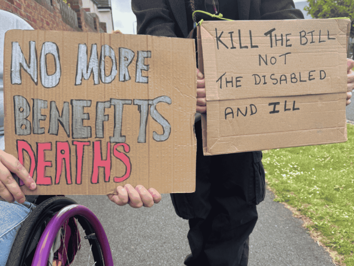 DWP consultation in Newcastle shows up government