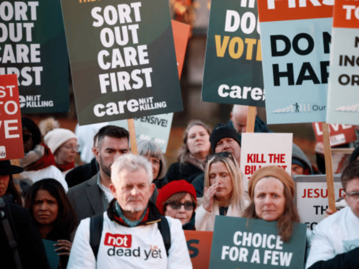 Assisted dying debate for pregnant people being rushed past