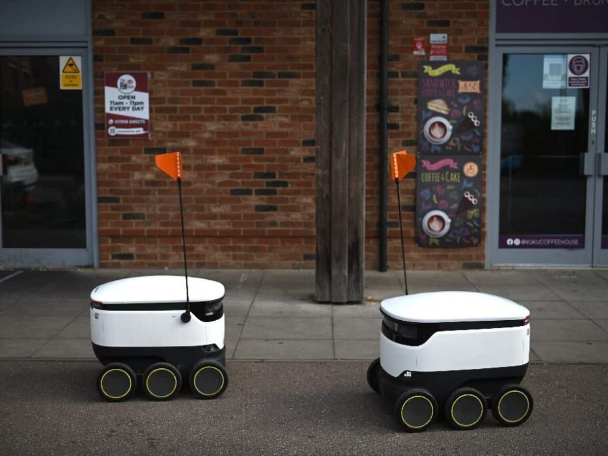 Automated delivery vehicles are already on the ground in the UK