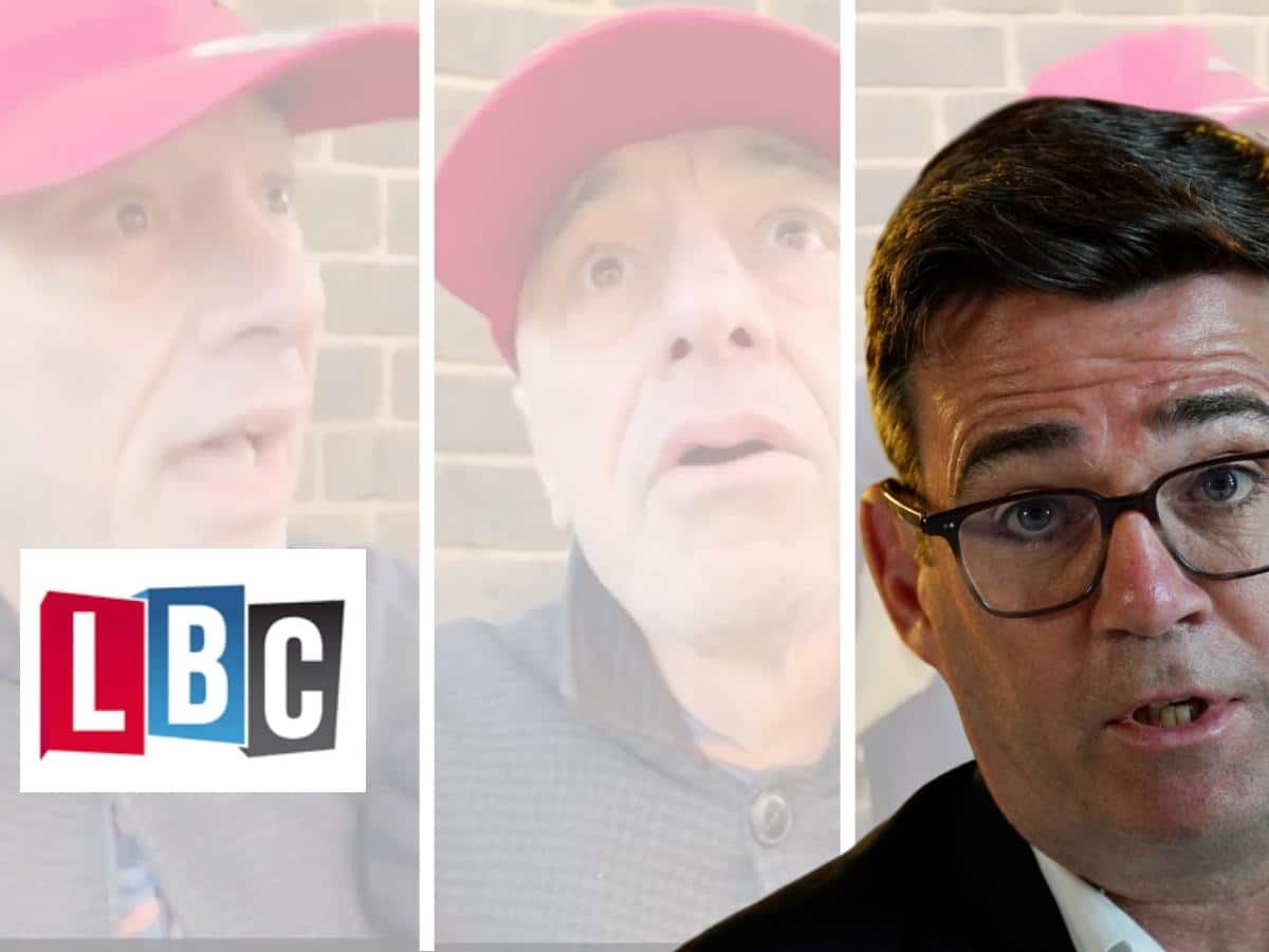 Burnham discussed on LBC by paedo-sting Labour freak