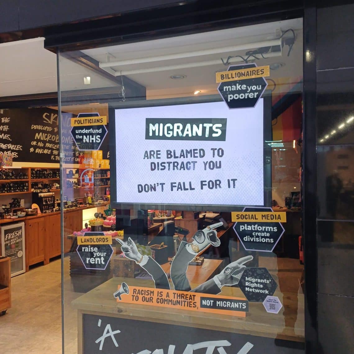 Lush launches nationwide campaign to challenge racist narratives